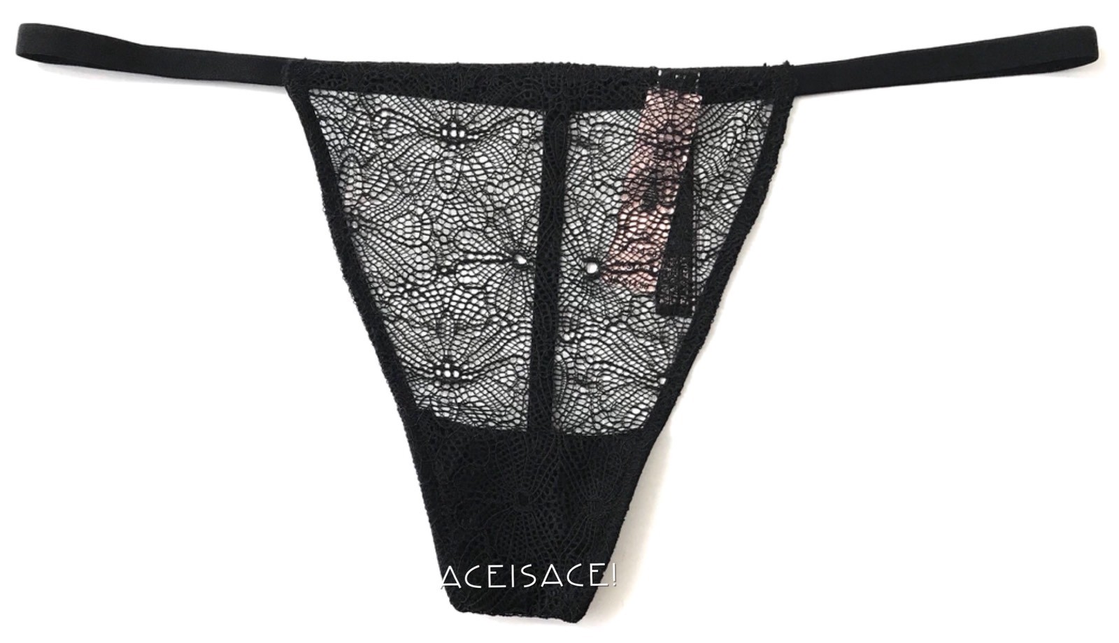 SOLD OUT! NWT* Victoria's Secret Very Sexy MESH V-String---BLACK (DL3 ...