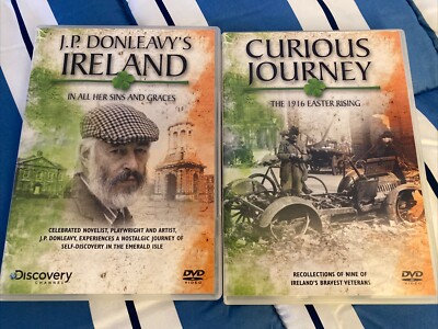 J P Donleavy Ireland DVD Sins And Graces (VG)+ Curious Journey DVD ...