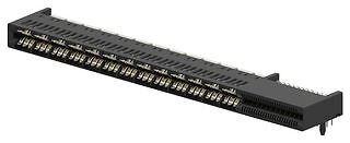 CARD EDGE CONNECTOR, DUAL SIDE, 4PWR+24SIG, PC Board Card Edge ...