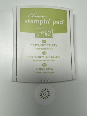 Stampin Up Pad Certainly Celery Ink Classic Stamp Pad | eBay