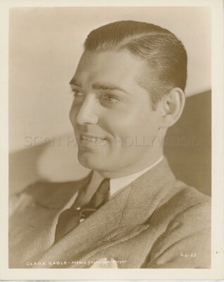 CLARK GABLE 1930s PHOTO ORIGINAL BY CLARENCE SINCLAIR BULL | eBay
