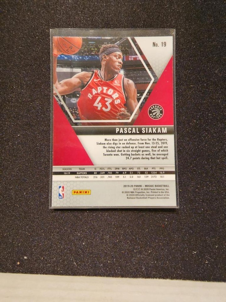 PASCAL SIAKAM CARD #19 BUY ANY 2 ITEMS FOR 50% OFF B221R1S3P92 | eBay