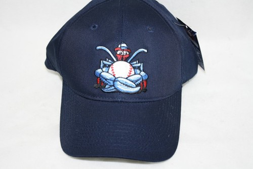 Lakewood Blueclaws Phillies Minor League Navy Blue Baseball Adjustable ...