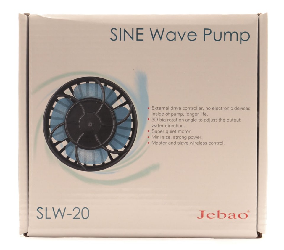 Jebao Wave Maker SLW 10 20 30 Circulation Pump Sine Marine Reef Tank ...