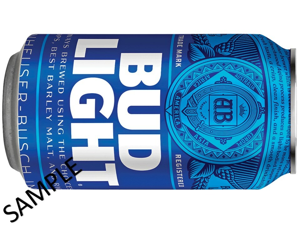 Bud Light Can Cake
