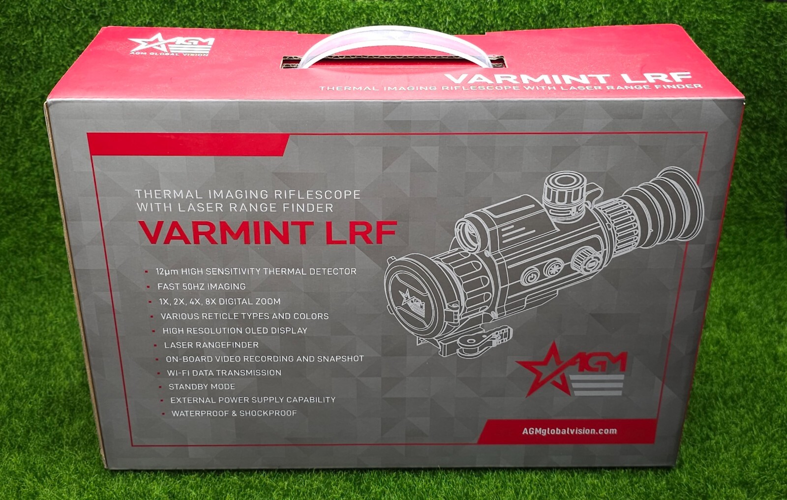 AGM Thermal Imaging Riflescope 384x288 35mm 3142455305RA31 Varmint LRF ...