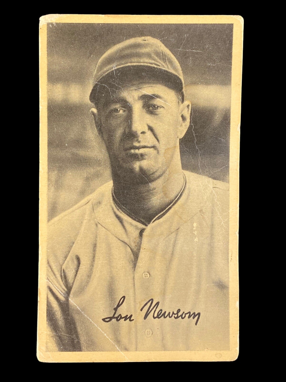 Antique 1936 Goudey Wide Pen Trading Baseball Card Lou "Bobo" Newsom | eBay