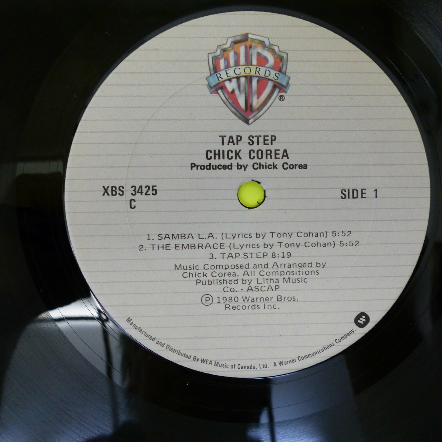 Chick Corea Tap Step - LP Record Vinyl Album 12" | eBay