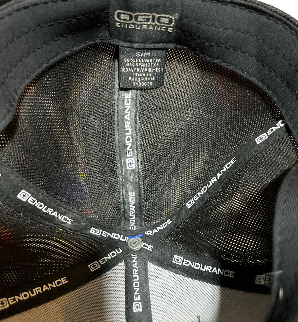 Keane Impact Player Baseball Cap Black White Trim & Logo - S/M - OGIO ...