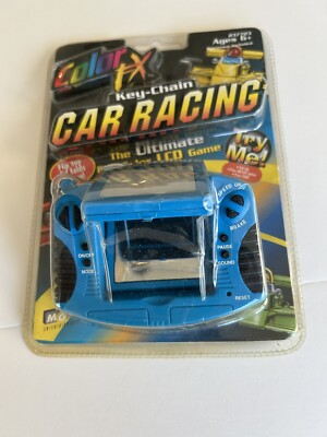 1999 MGA Entertainment Keychain Classics Car Racing Blue Handheld ...