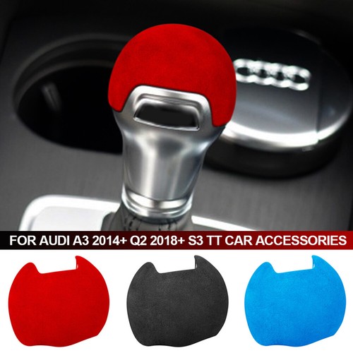 1Pcs Car Suede Shift Handle Ball Gear Head Shift Knob Cover Stickers ...