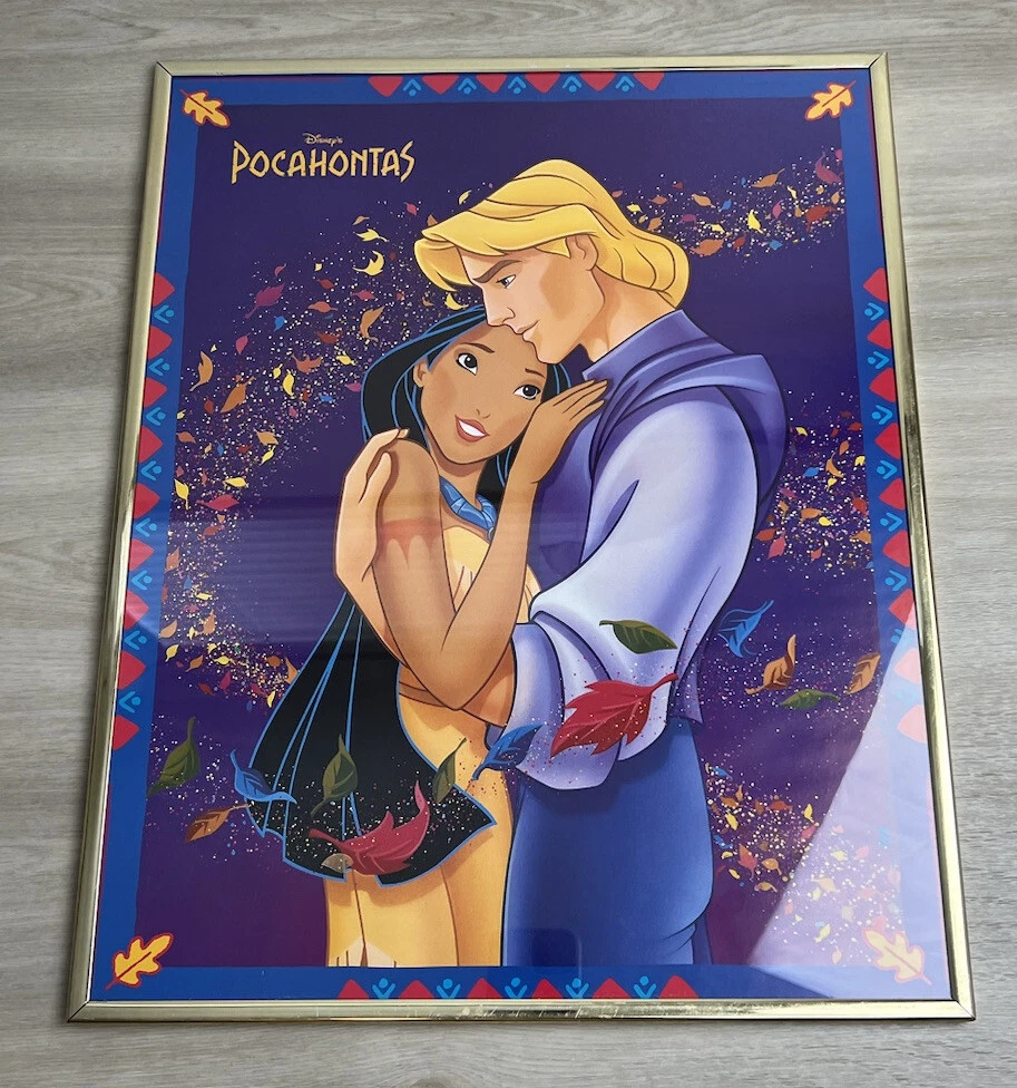 Disney Pocahontas And John Smith Kiss
