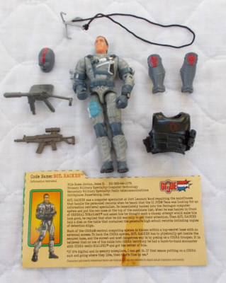 Sgt. Hacker (v1) 2003 Hasbro G.I. Joe, Information Retrieval Complete ...