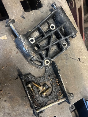 OEM BMW E30 M20 Air Conditioning AC Compressor Mounting Bracket 84-91 ...