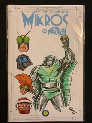 Comics Blank Cover Mikros VS Maelström de JY Mitton et Oliver Hudson ...