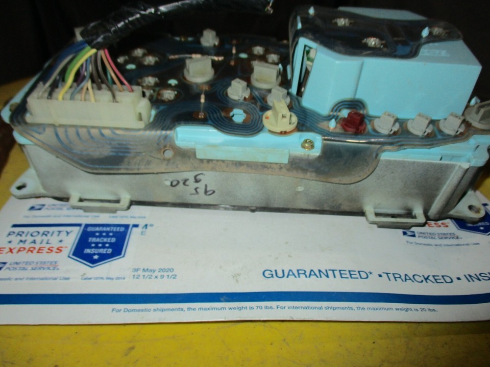 🚀1995 G20 VAN SPEEDOMETER CLUSTER GUAGE INSTRUMENT ODOMETER ANALOG DASH ...