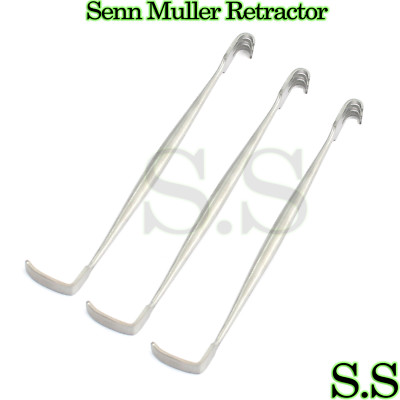 3 Quality Senn Muller Retractor 6.25" blunt Surgical Medical Instrument ...