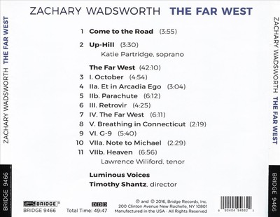 LUMINOUS VOICES / LAWRENCE WILIFORD / TIMOTHY SHANTZ ZACHARY WADSWORTH ...