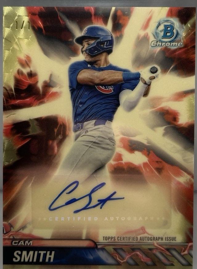 2024 Bowman Draft - Plasma Power Autographs Cam Smith #PPA-CS ...