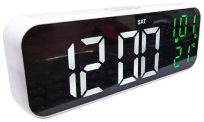 Orologio Sveglia Datario Yx-2802 Specchio Termometro Digitale Da Tavolo ...