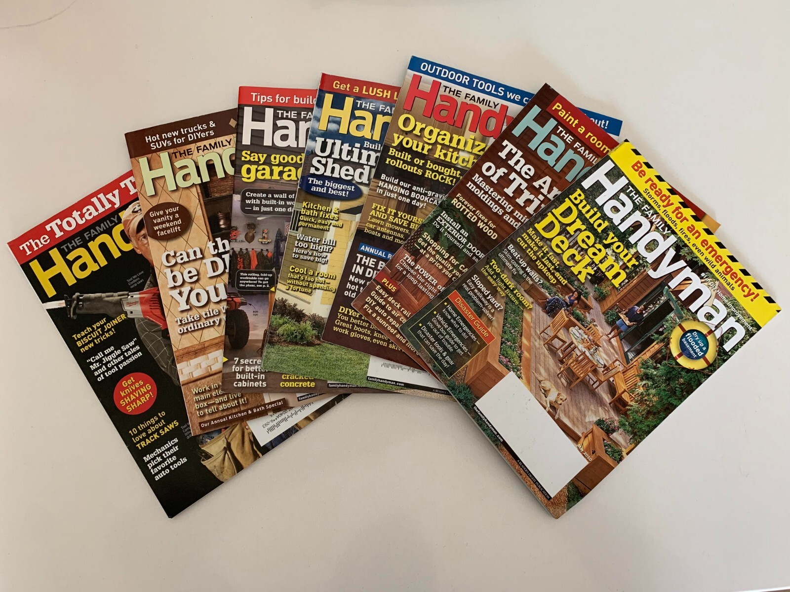 The Family Handyman Magazines DIY 2010 - 7 Issues VERY GOOD CONDITION ...