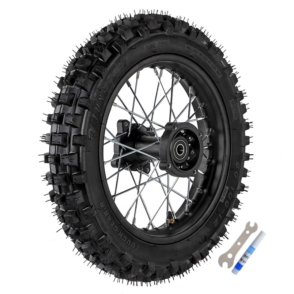 60/100-14+80/100-12 Wheel Tire Rim Pit Bike Apollo SSR SDG 125cc CRF70 ...