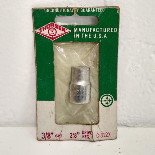 THORSEN Socket Model 312X 3/8” USA | eBay