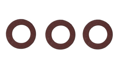 (3) YANMAR INJECTOR WASHER INSULATOR FITS 187,1401,1510,1601,1602,1610 ...