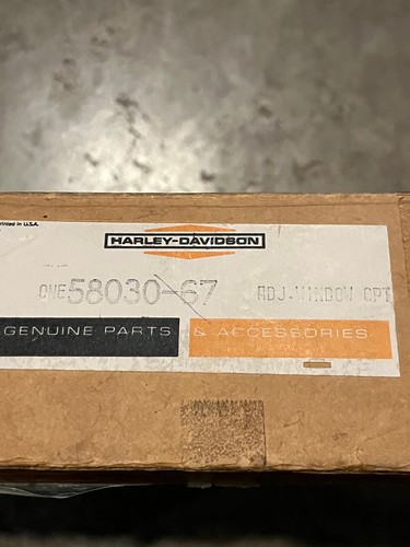 NOS Harley-Davidson 58030-67 XLH XLCH Adjustable Windshield IRONHEAD | eBay