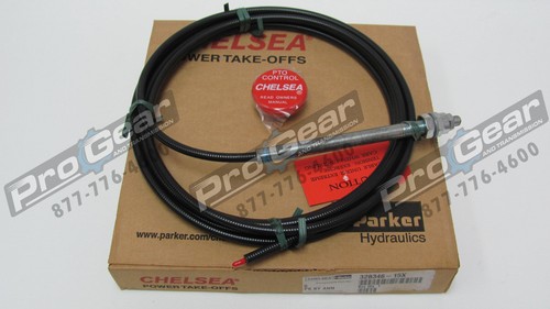 Chelsea PTO push pull cable 10' foot long Parker 328346-10X You can cut ...