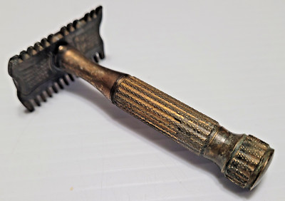 VINTAGE 1931 SEGAL OPEN COMB SAFETY RAZOR | eBay