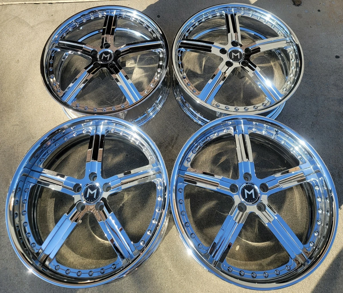 Piece Wheels Staggered