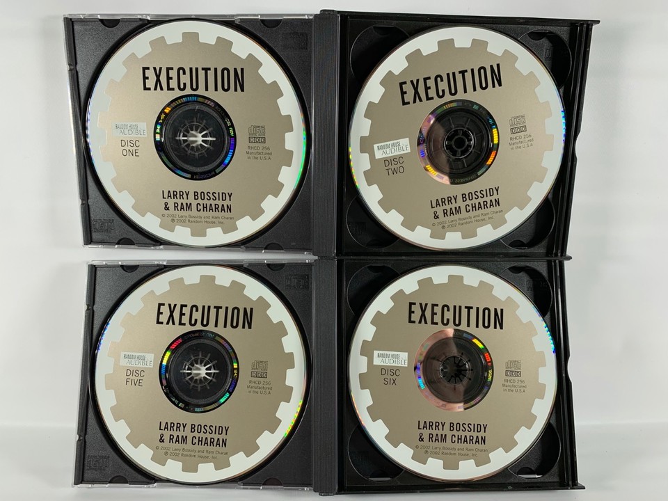 Execution: The Discipline of Getting Things Done LARRY BOSSIDY & RAM ...