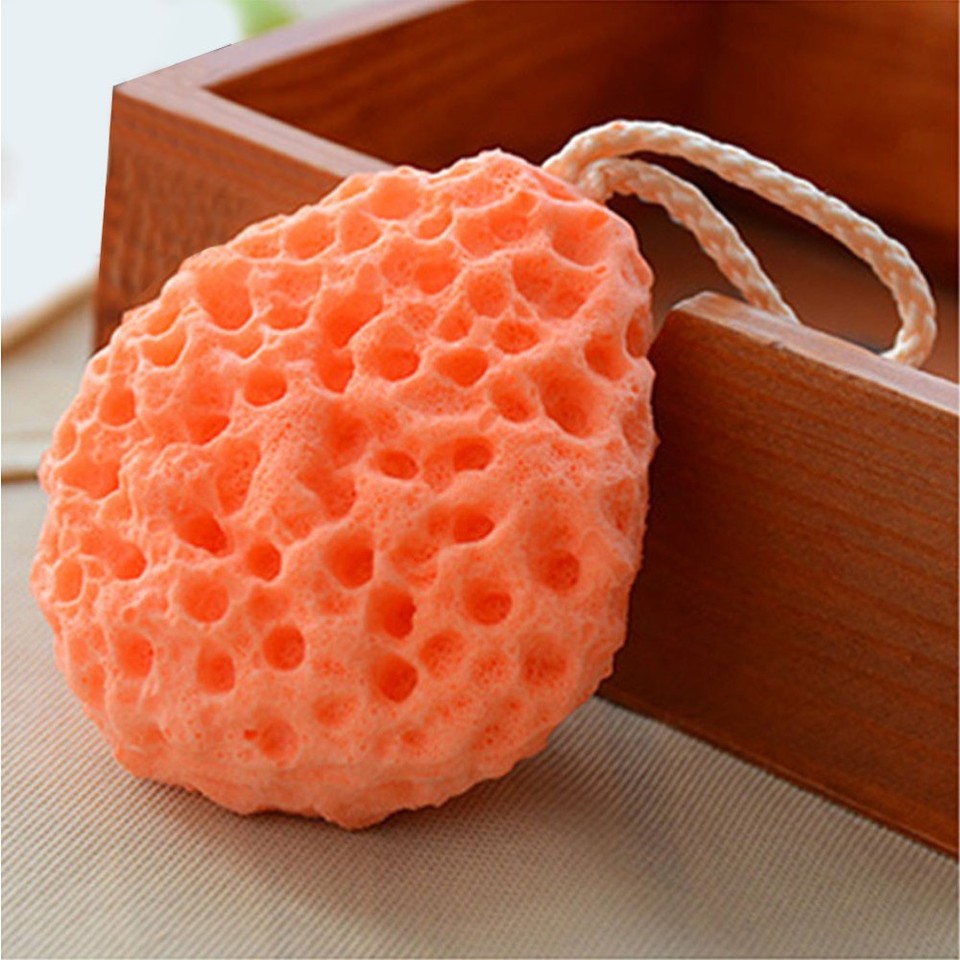 3 Pcs Bath Sponge Child Sponges for Bathing Body Scrubber Exfoliator ...