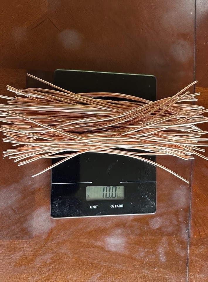 Copper Bare Bright 10lb Cut From The Highest Quality Industrial Wire ...