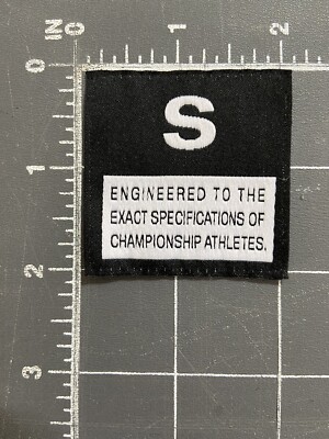 Nike Team Logo Patch Tag Authentic Size S Uniform Jersey Sportswear ...