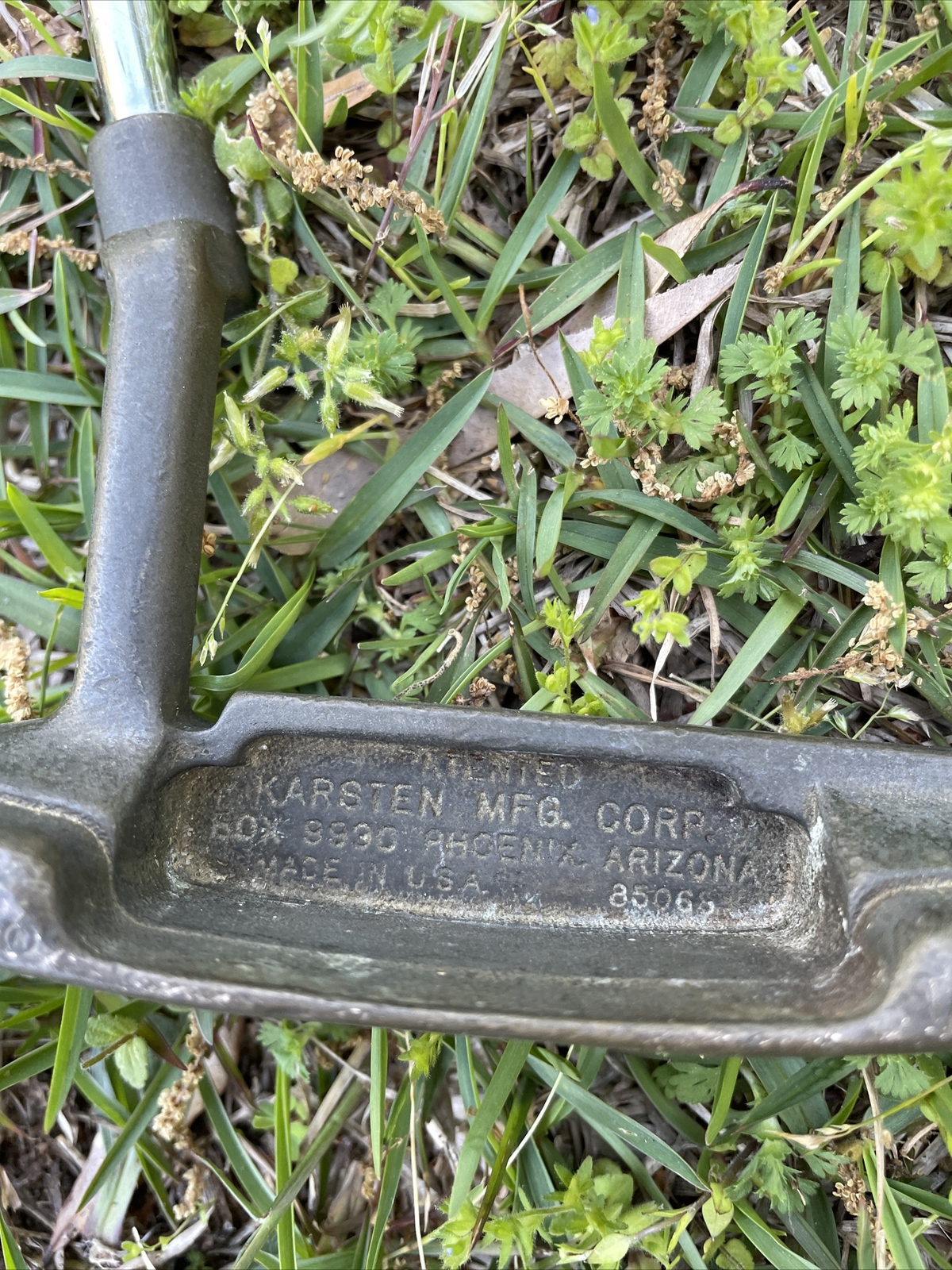 Vintage Original Rare Ping Anser Putter Has Original Ping Grip & patina ...