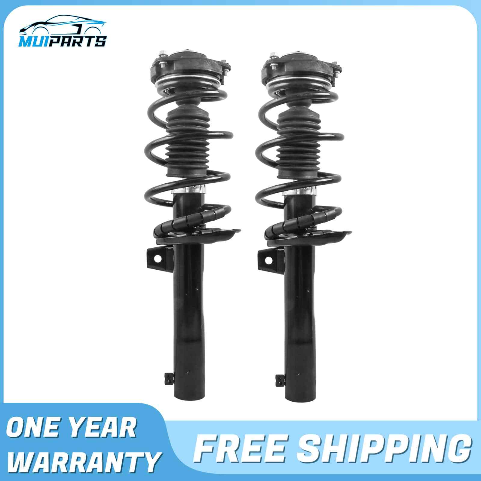 2PCS Front L+R Strut Shocks ASSY FIT Audi A3 Volkswagen EOS Rabbit ...