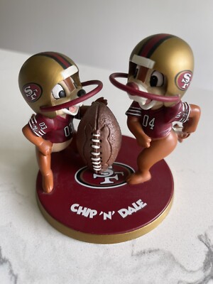 Danbury Mint San Francisco 49ers Disney Chip And Dale Figure W ...