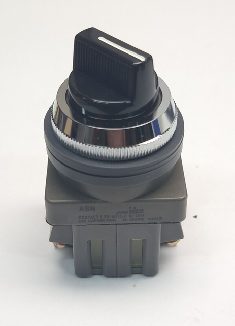 Idec ASN311 30mm ASN Series Control Unit Selector Switch 2 Position for ...