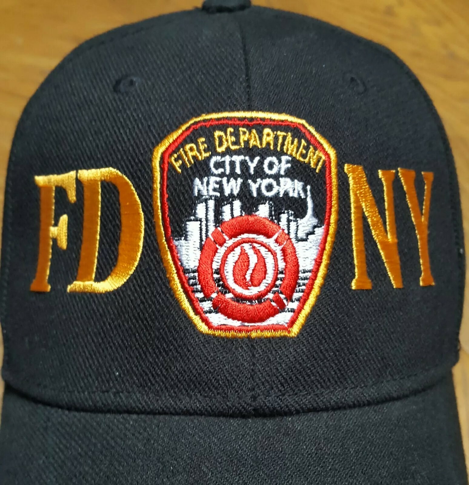 City Of New York Fire Department FDNY Hat Cap Adjusta… - Gem