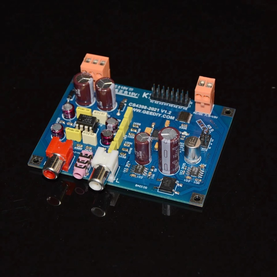 2021 Soft Edition CS4398 DAC Decoder I2S 24bit 192K Support DSD64/128 ...