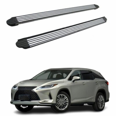 2PCS Fits for Lexus RX RX350 RX450h 2016-2022 running boards side steps ...