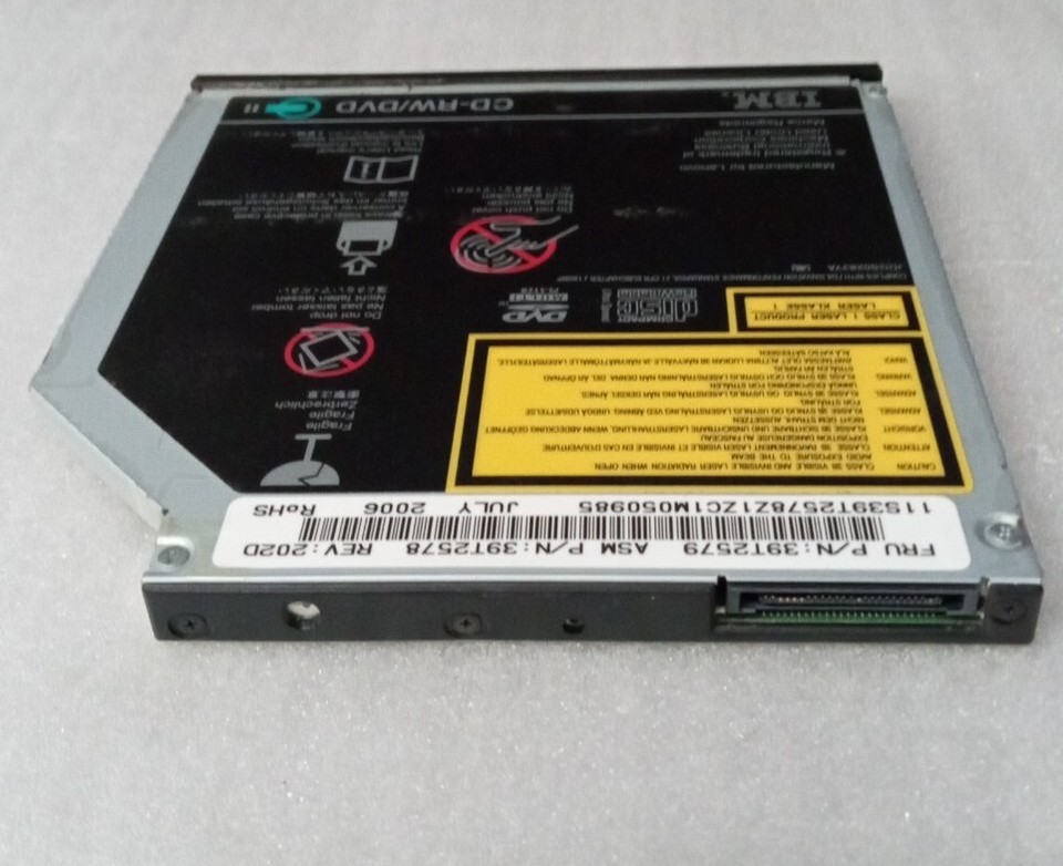 Lenovo CD-RW DvD r 39T2579,39T2578/ UJDA765 | eBay