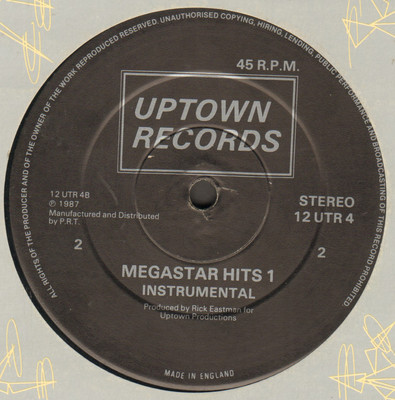 NORMA JEAN - Megastar Hits 1 - Uptown - 1987 - UK - 12 UTR 4 | eBay