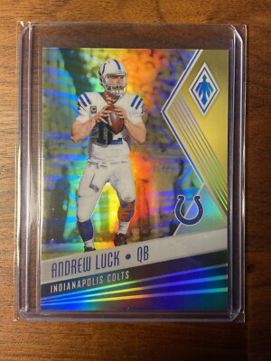 2017 Panini Phoenix Yellow #12 Andrew Luck /75 | eBay
