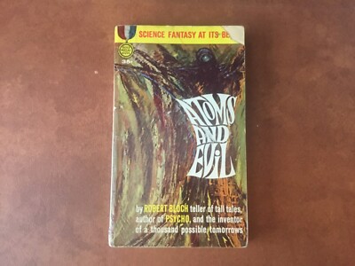 Atoms and Evil Signed by Robert Bloch Psycho Gold Metal First 1962 ...