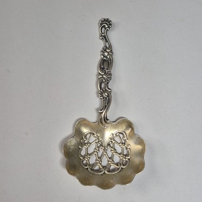 Openwork Bon Bon Spoon Whiting Sterling Silver 925 Filigree Art Nouveau ...