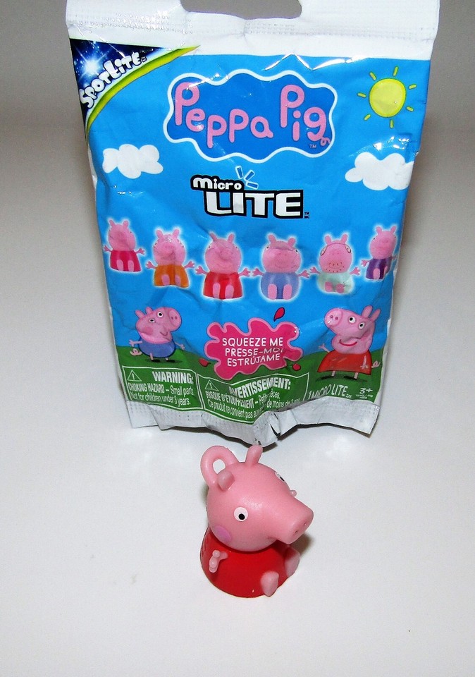 Peppa Pig Micro Lite Spotlite Red Peppa New | eBay