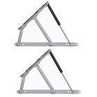 2X Ottoman Bed Lift Up Mechanism and Gas Spring Strut 600N, 800N, 1000N ...